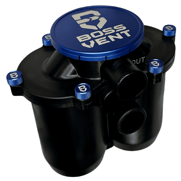 BOSSVENT SUPER MAX Universal 19mm Oil Catch Can Kit – Revolve4x4