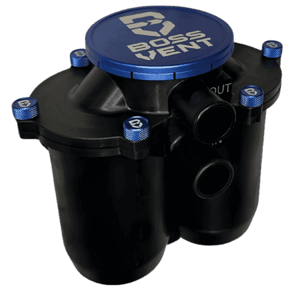BossVent Isuzu MUX (2020-on 3.0L Turbo Diesel) Oil Catch Can Kit ...