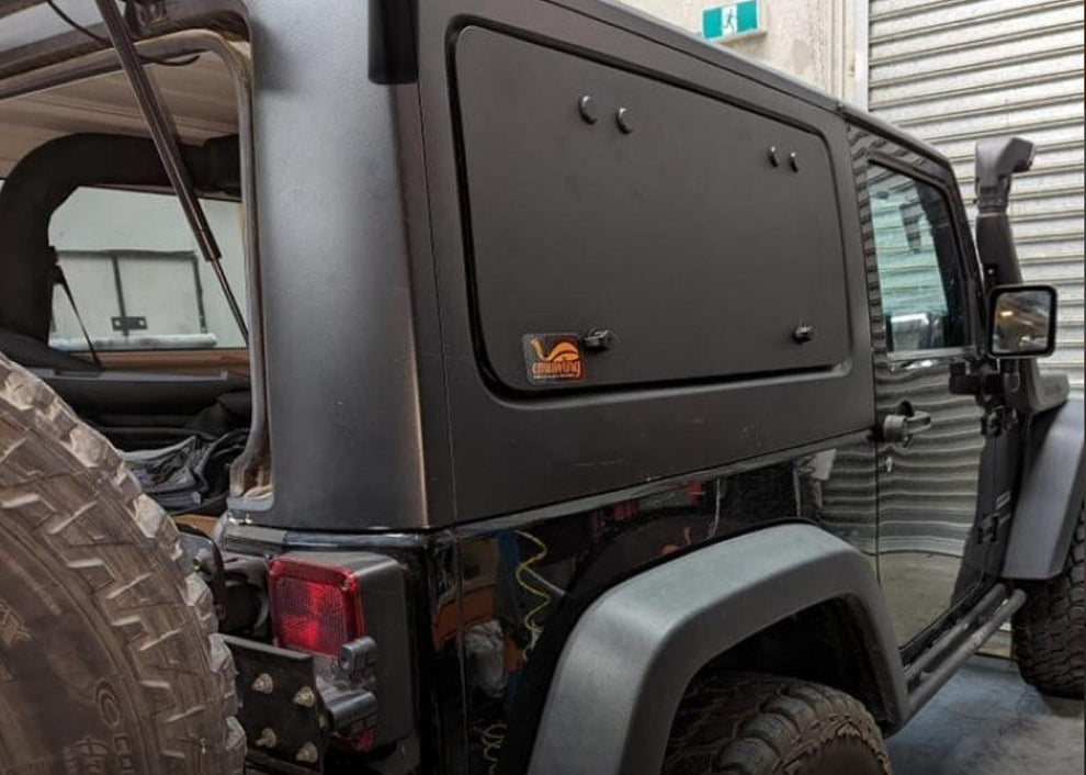 Gullwing Window – Jeep Wrangler JK (2 door) 11-18 – Emuwing – Revolve4x4